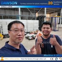 China HDPE PP Extrusion Blow Molding Machine ABLB75 for 5L Jerry Can Chemical Container Manufacturing for sale