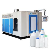 China Accumulator Capacity 0 L Automatic HDPE PP Bottle Container Making Milk Bottle Plastic Processing Extrusion Blow Molding System for sale