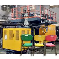 China Fully Automatic Plastic Chair Making Machine Extrusion Blow Molding Machine 350 Kg H Output 120L for sale