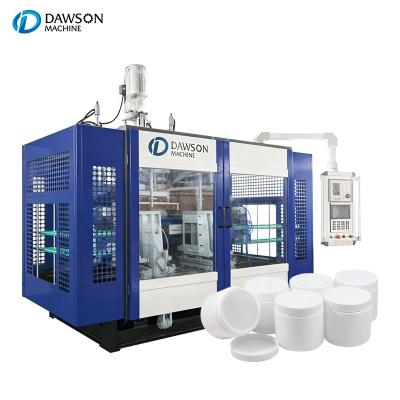 China 6.5T Wide-mouth HDPE Jar Extrusion Blow Molding Machine 90mm Screw 22KW for sale