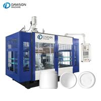 China Automatic Blow Moulding Machine 8kw Die Head Heating for 1L-5L HDPE Wide Mouth Jars 200-250pcs/h for sale
