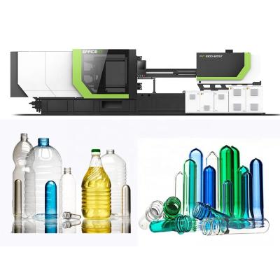 China Servo Motor PET Preform Injection Molding Machine 630x600 mm Tie Bar Distance 64-72 Cavity High Speed for sale