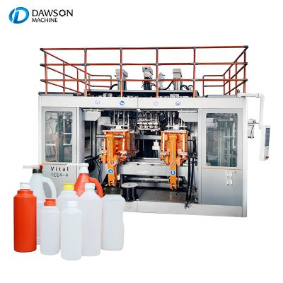 China Full Automatic Extrusion Blow Molding Machine Screw L/D 24 for Bottle Production for sale