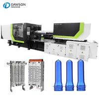China Hydraulic PET Preform Injection Molding Machine 160 Mpa Injection Pressure 2880-3280 kN Clamp for sale