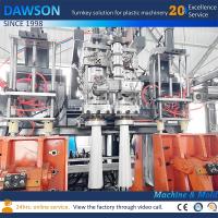 China Automatic Double Station Double Head Daily Chemical Laundry Detergent Cleaner Bottle Extrusion Blow Molding Machines for sale
