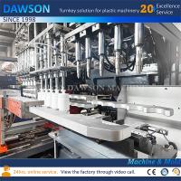 China HDPE Wide Mouth Canister Making Machine 5 Die Heads High Productivity Plastic Jar Blow Molder for sale