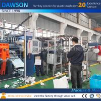 China HDPE Wide Mouth Canister Making Machine 5 Die Heads High Productivity Plastic Jar Blow Molder for sale