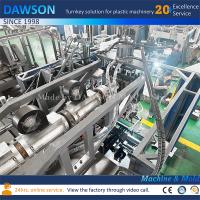 China HDPE Wide Mouth Canister Making Machine 5 Die Heads High Productivity Plastic Jar Blow Molder for sale