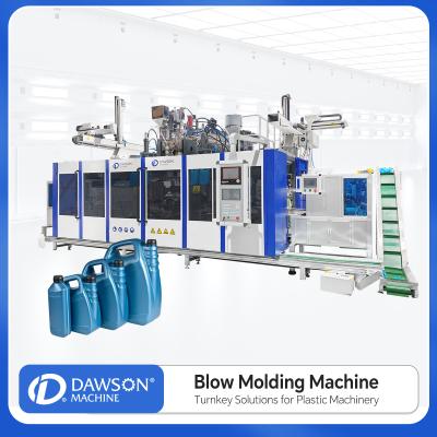 China DSB90II Double Station Double Die Head Extrusion Blow Molding Machine for 5L HDPE Jerry Cans for sale