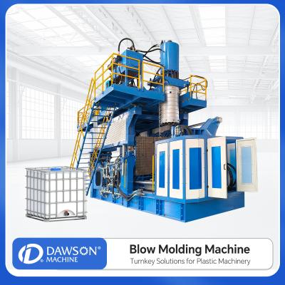 China Used 1000L IBC Blow Molding Machine with Accumulator Head and Servo Motor for sale
