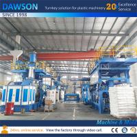 China Used 1000L IBC Tank Blow Molding Machine with Servo Motor and Accumulator Head for sale