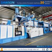 China Used 1000L IBC Tank Blow Molding Machine with Servo Motor and Accumulator Head for sale