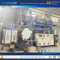 China Refurbished 1000L IBC Blow Molding Machine with Accumulator Head and Servo Motor for Plastic Drum Production for sale