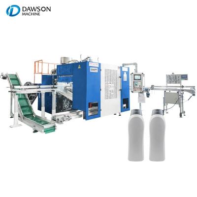 China Double Die Head Extrusion Blow Molding Machine for 540ml Automatic Plastic Bottle Making for sale