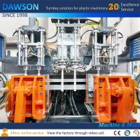 China Double Station Double Die Head Extrusion Blow Molding Machine for 540ml Baby Powder Bottles for sale
