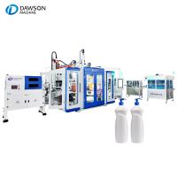 China Full Electric Double Station Extrusion Blow Molding Machine 1000ml 220KN Clamping Force for sale