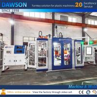 China Full Electric Double Station Extrusion Blow Molding Machine 1000ml 220KN Clamping Force for sale