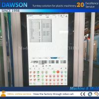 China Full Electric Double Station Extrusion Blow Molding Machine 1000ml 220KN Clamping Force for sale