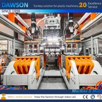 China Full Electric Double Station Extrusion Blow Molding Machine 1000ml 220KN Clamping Force for sale