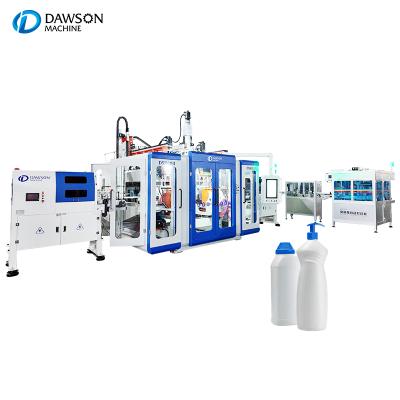 China Automatic Double Station Extrusion Blow Molding Machine with 220KN Clamping Force for 5L Bottles for sale