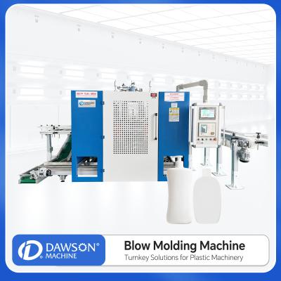 China Double Die Head Extrusion Blow Molding Machine for 540ml Automatic Plastic Bottle Making for sale