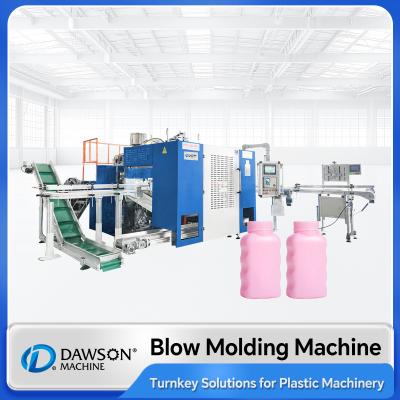 China Automatic Double Station Blow Molding Machine 46g Twin Die Head EBM CE ISO for sale