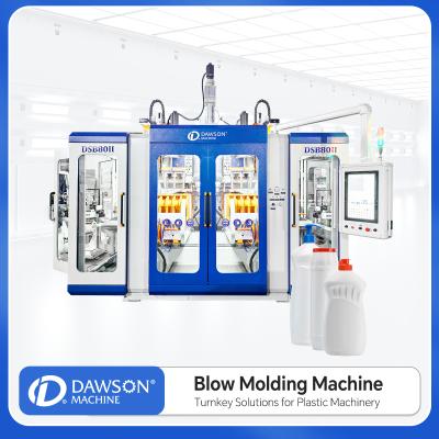 China 1L HDPE Double Station Extrusion Blow Molding Machine for Cleaning Bottle Production for sale