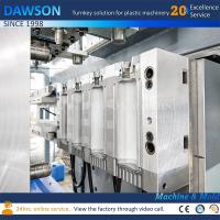 China Industrial 4 Head Double Station Blow Molding Machine with Automatic Deflashing System for Plastic Containers for sale