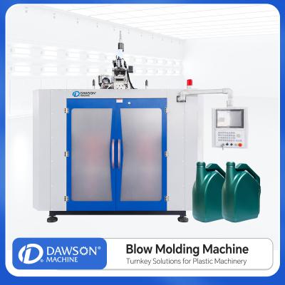 China Double Station 3 Layer Blow Molding Machine with 140 kg/h Output for HDPE Plastic Container Production for sale