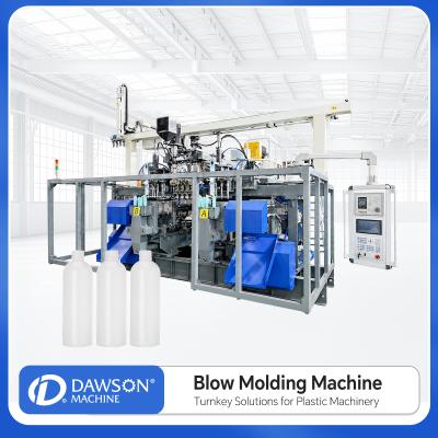 China 1L Capacity Double Station Bottle Blow Molding Machine for Cosmetic and Detergent Bottles for sale