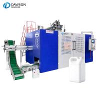 China Industrial Double Station Double Head Automatic Blow Molding Machine for HDPE Jerry Can Production for sale
