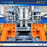 China Industrial Double Station Double Head Automatic Blow Molding Machine for HDPE Jerry Can Production for sale