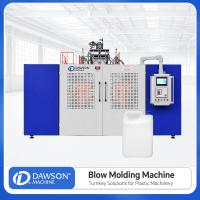 China Industrial Double Station Double Head Automatic Blow Molding Machine for HDPE Jerry Can Production for sale