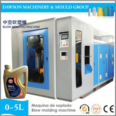China ABLB65I 5L HDPE Plastic Oil Bottle Blow Molding Machine with 65mm Screw and 68KN Clamping Force for sale