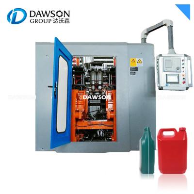 China 5L HDPE Lubricant Bottle Blow Moulding Machine | 220-240 pcs/h Output | 80KN Clamping Force for sale
