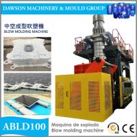 China ABLD100 Extrusion Blow Molding Machine 100mm Screw 170kg/hr for Floating Solar Mounts for sale