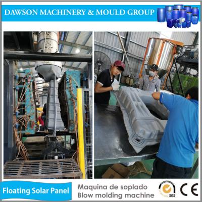 China HDPE Floating Solar Panel Buoy Blow Moulding Machine ABLD100 100mm Screw 170kg/hr for sale