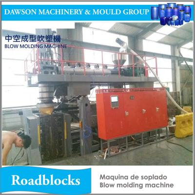 China Servo Motor Accumulation Type Roadblock Plastic Blow Molding Machine 100mm 20L for sale