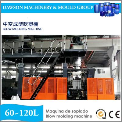 China Extrusion Blow Molding Machine 120L Accumulation Die Head for Plastic Drums Pallets for sale