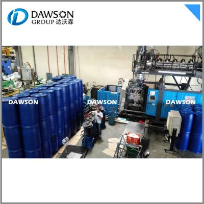 China 220 Liter HDPE Blow Molding Machine with 120mm Screw and 240 KG/H Output for Plastic Drums for sale