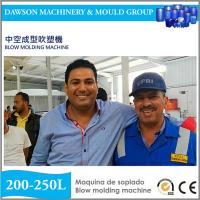 China Extrusion Blow Moulding Machine ABLD120 for 120L-250L Drums with 20-25 pcs/h Output and 38 Ton Weight for sale