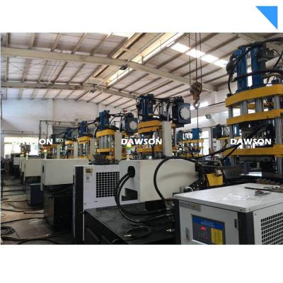 China PET Bottle Water Kettle Injection Stretch Blow Molding Machine with Double Hydraulic System and German Components for sale