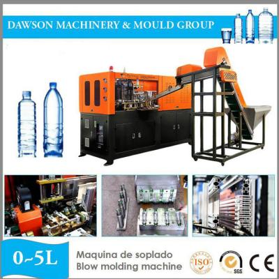 China PET Plastic Water Bottle Blow Molding Machine 1L to 5L 2-8 Cavities High Speed for sale