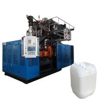 China 30L Plastic Bottle Blow Molding Machine 25L Jerry Can Making Equipment 90mm Screw 270KN Clamping for sale