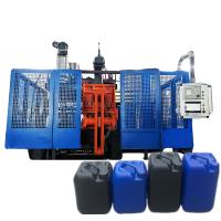 China HDPE Jerry Can Blow Molding Machine 20L 25L 30L Single Station Extrusion Moulding Making Machine 90mm Screw for sale