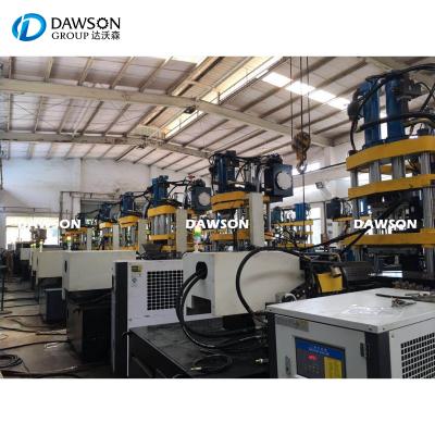 China PET Bottle Injection Stretch Blow Molding Machine - 40mm Screw, 245g Capacity, 220mm Max Bottle Height for sale