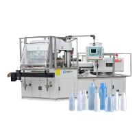 China IBM Series Injection Blow Molding Machine for 5ml-1L Plastic Bottles with 350-650 kN Clamping Force for sale