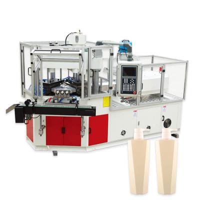 China Fully Automatic Injection Blow Molding Machine for 5ml-1L Plastic Bottles with 350-650kN Clamping Force for sale