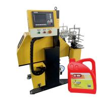 China Full Automatic In-Mould Labeling Machine TQ-IML302 for 0.1L-5L Plastic Bottles with 800W Power and 450kg Weight for sale