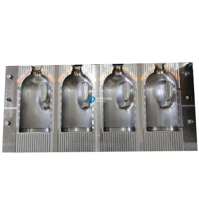 China HDPE Detergent Bottle Blow Molding Mold with 30-40 Day Lead Time and HRC62 Heat Treatment for sale